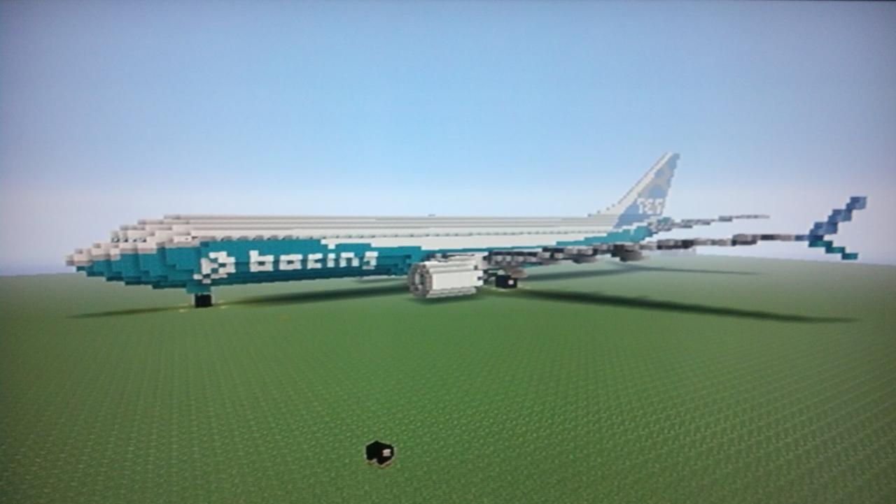 Boeing 737-MAX8 Minecraft Map