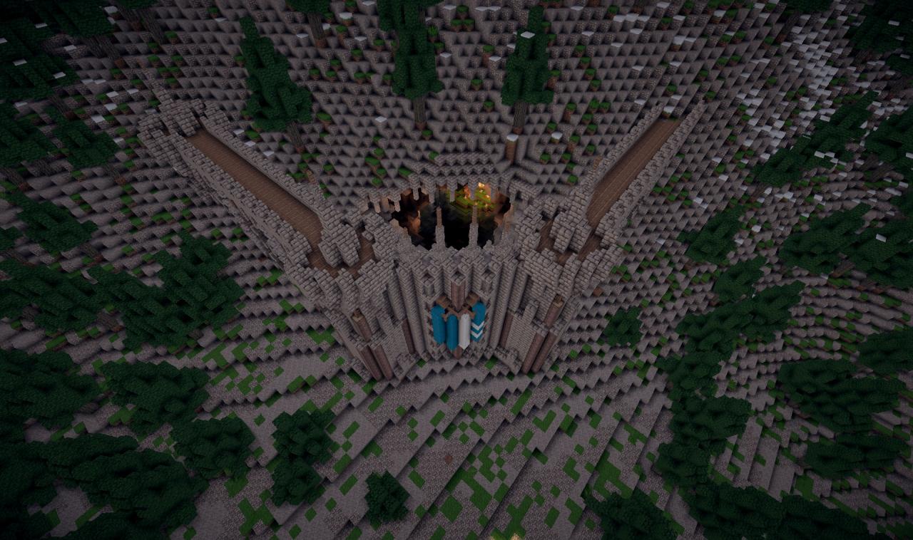 Gates to the Hidden Oasis Minecraft Map