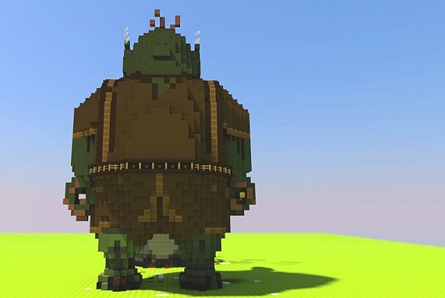 Orc eating Pork [Organic] Minecraft Map