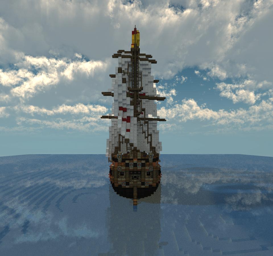 Spanish Frigate: Perla de España (Remake) Minecraft Map