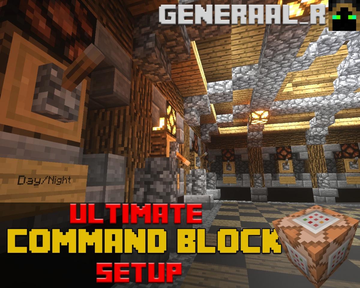 Ultimate Command Block Setup Minecraft Map
