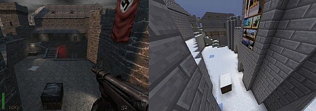 Return to Castle Wolfenstein - Castle Keep - xxMINECRAFT REMAKE!!xx (v ...