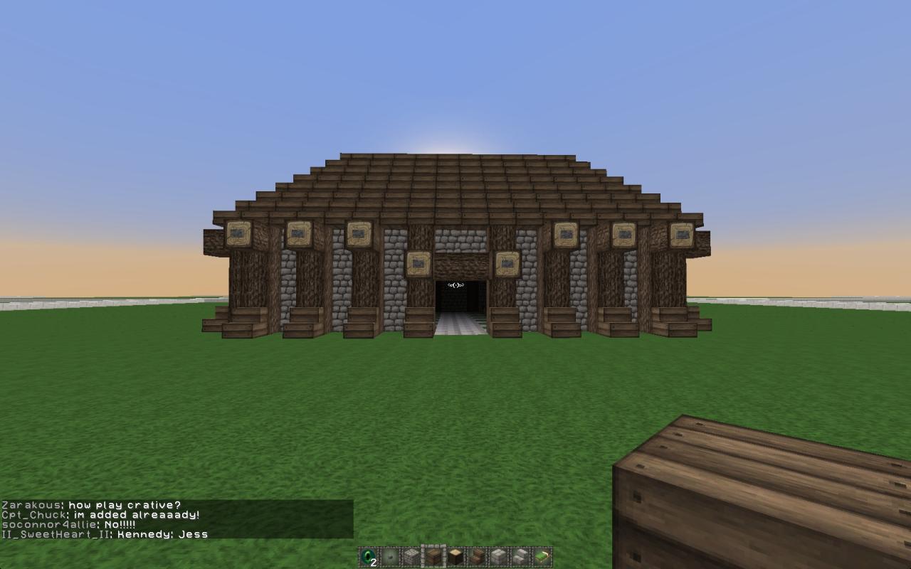 Rustic Barracks Minecraft Map