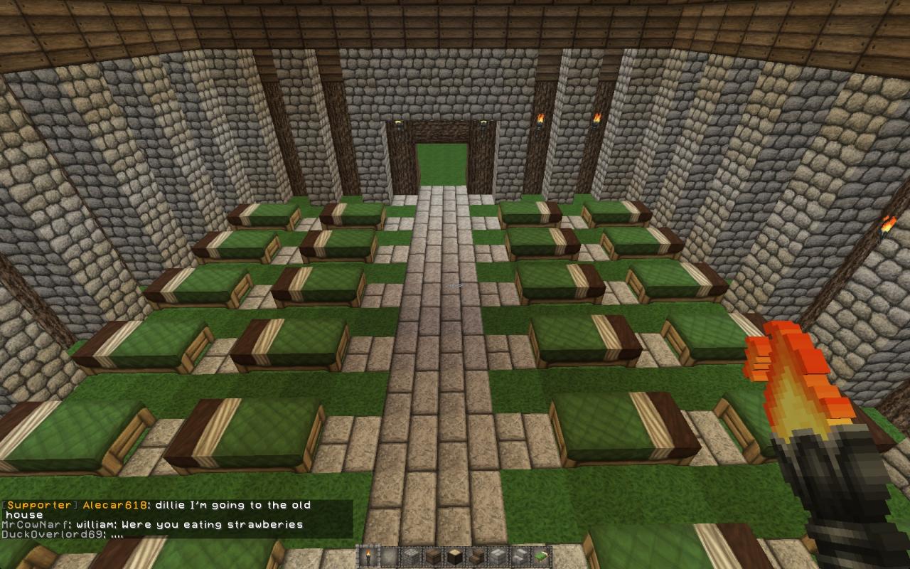 Rustic Barracks Minecraft Map