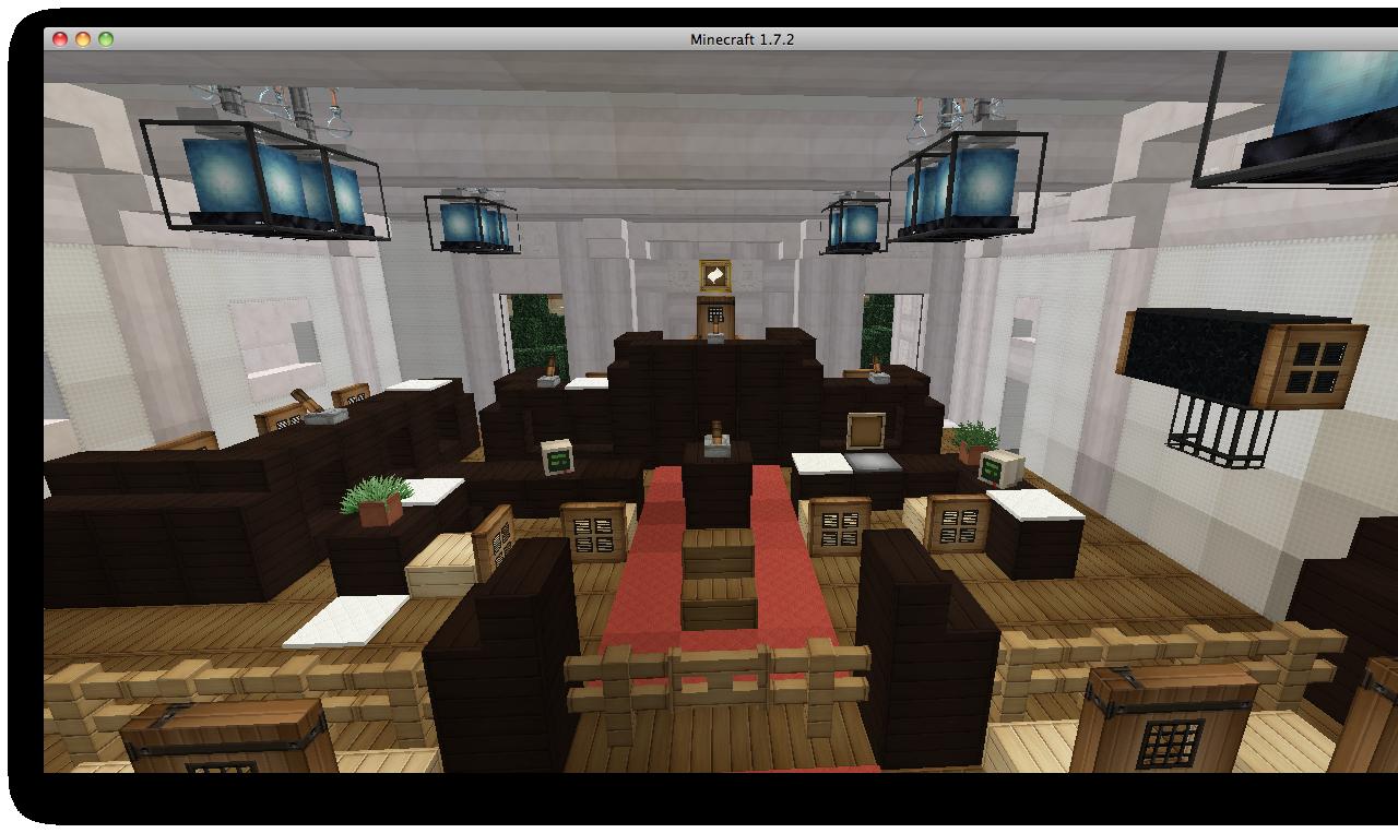 State Court House Minecraft Map
