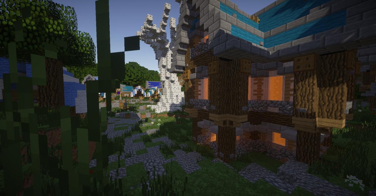 Medieval Village/Hub [Comission] Minecraft Map