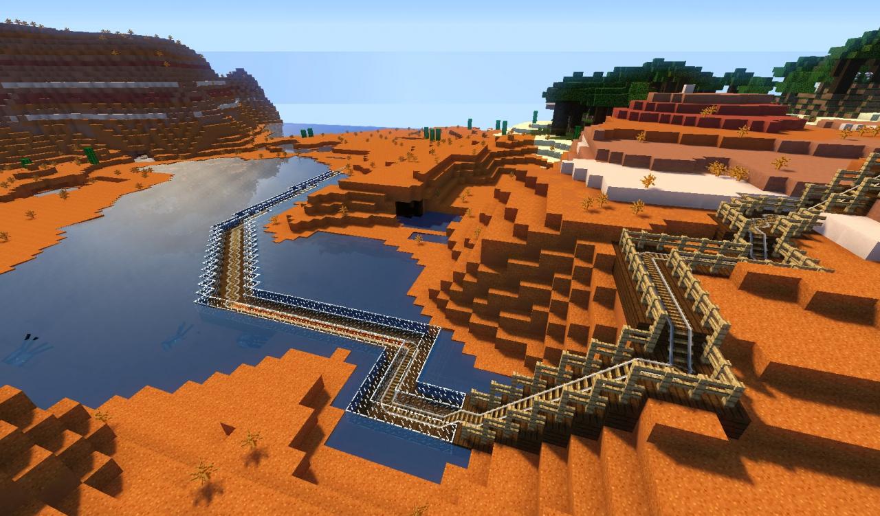 New Epic Rollercoaster!! Minecraft Map