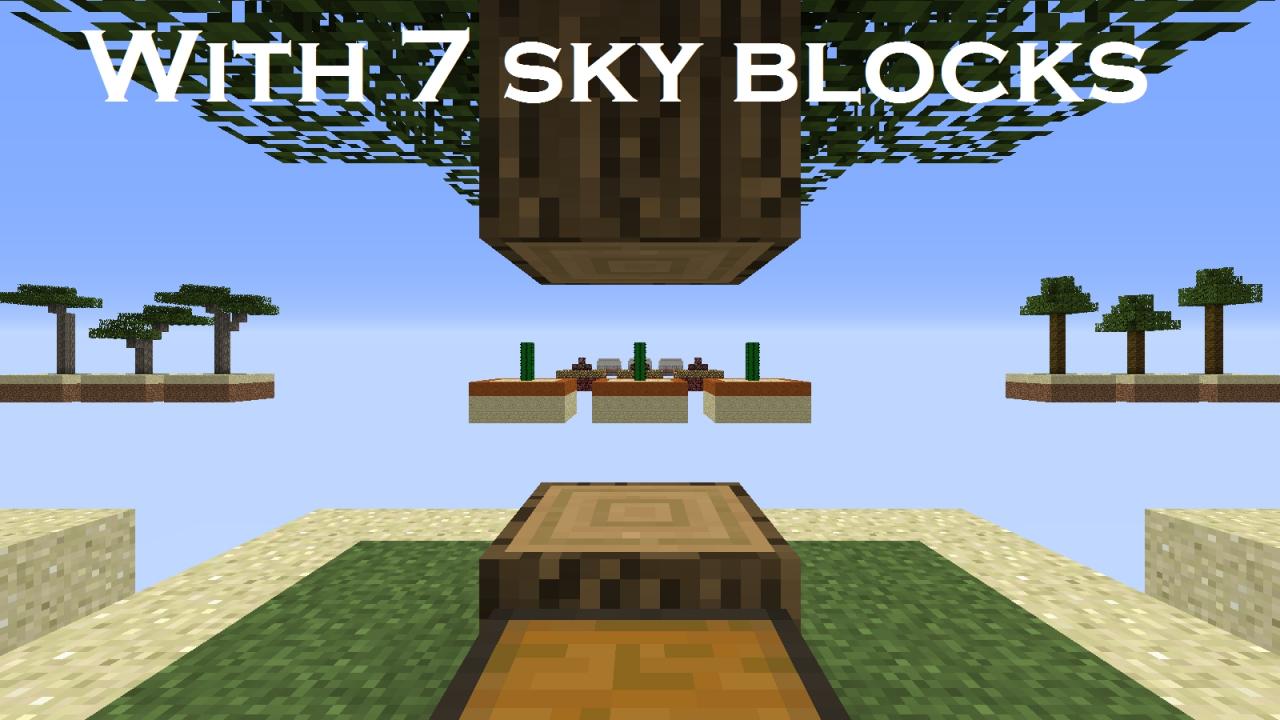 Skyblock Plus Minecraft Map