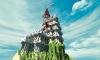 Fantasy Castle- 32x32 Vadact creative server plot Minecraft Map