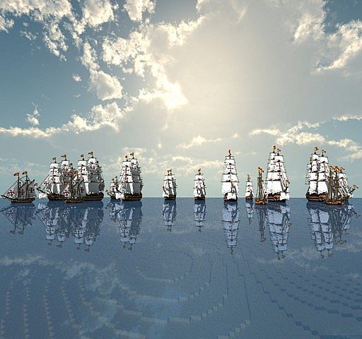 Spanish Armada Minecraft Map