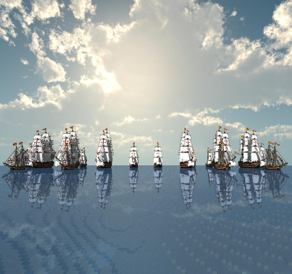 Spanish Armada Minecraft Map