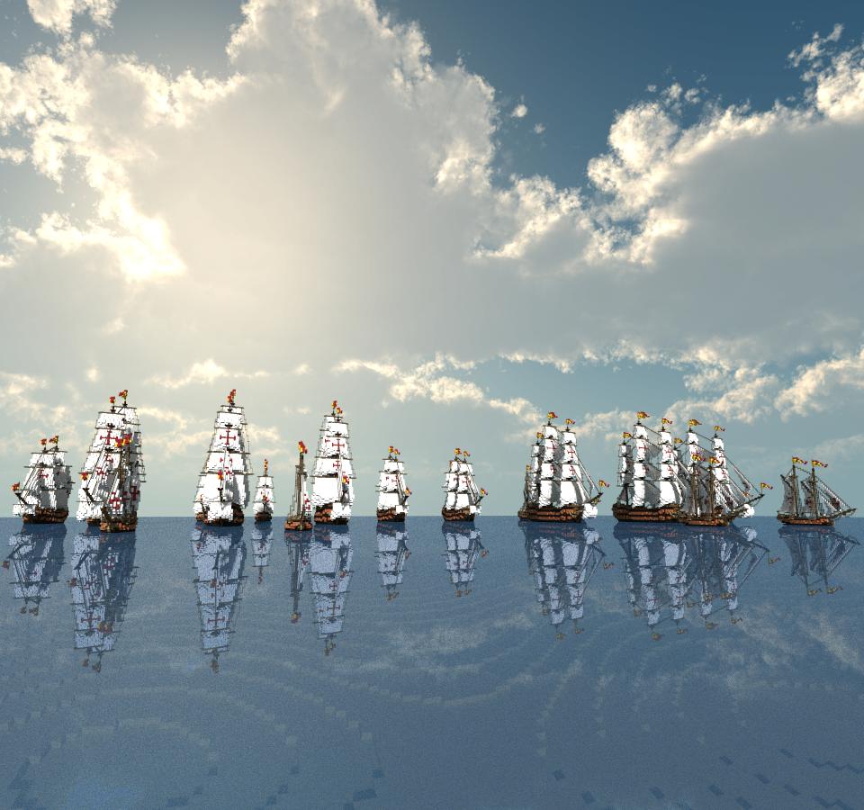 Spanish Armada Minecraft Map