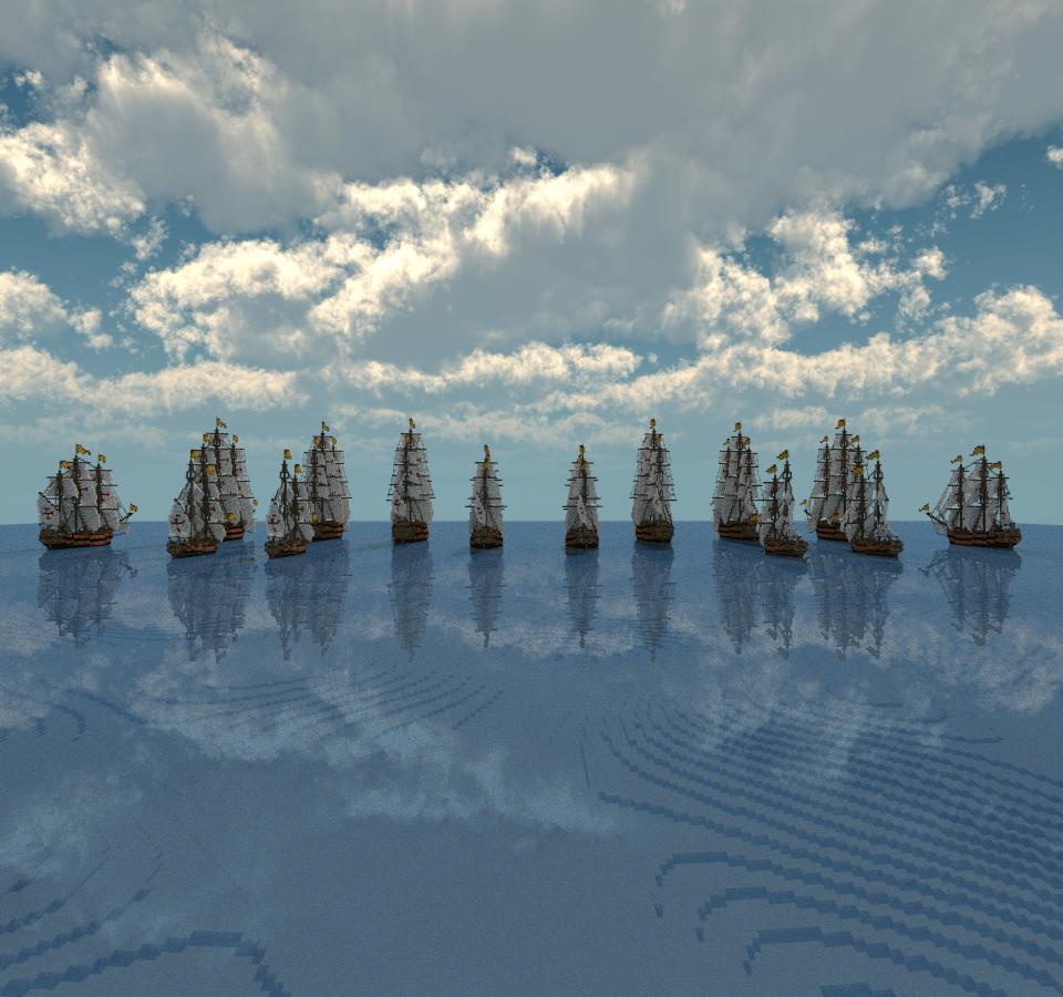 Spanish Armada Minecraft Map