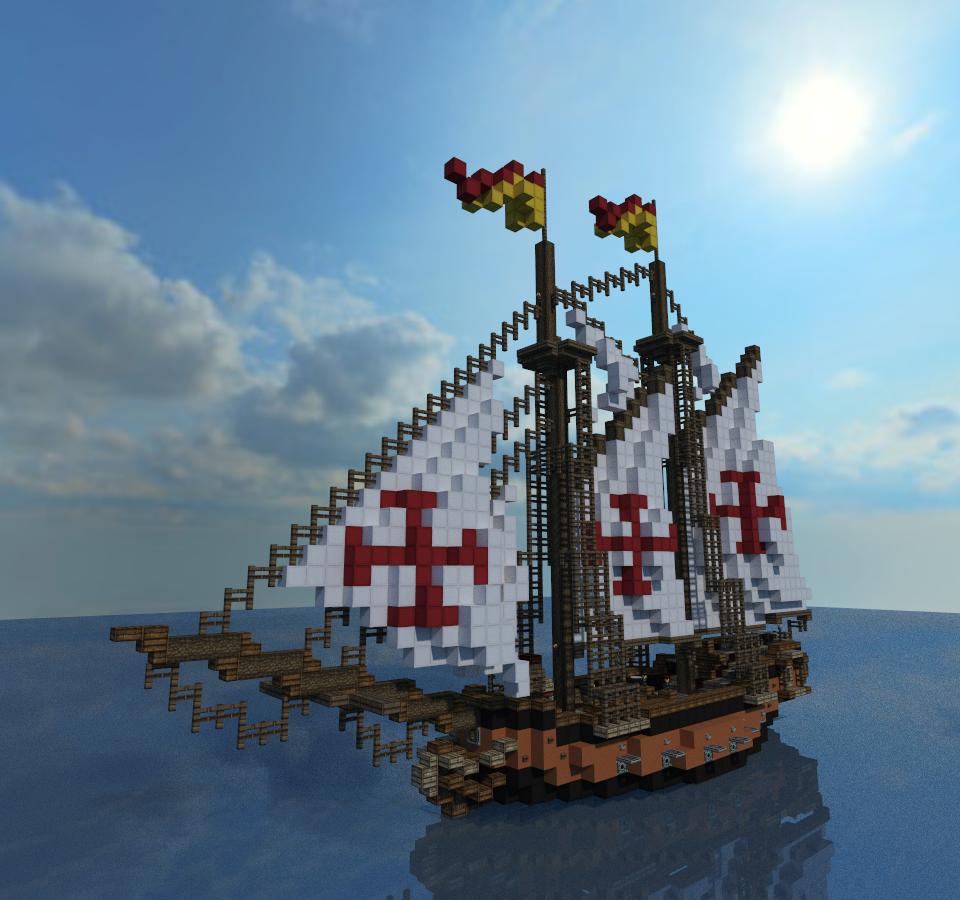 Spanish Armada Minecraft Map