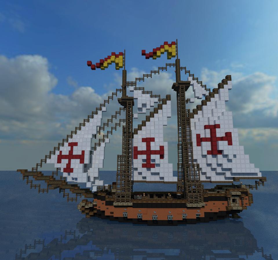 Spanish Schooner: Estrella Minecraft Map