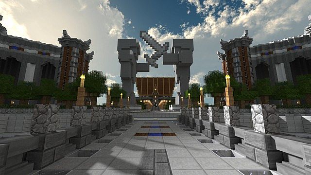 Server Spawn 2 Minecraft Map