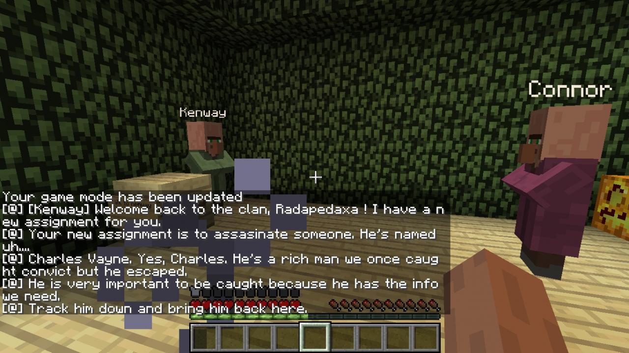 Assassin's Greed: The Diamond Island Minecraft Map