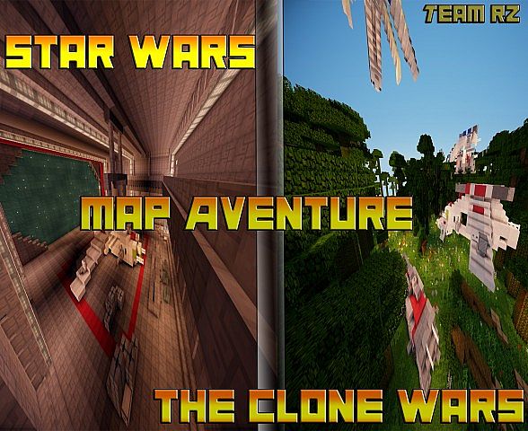 Minecraft Adventure Map | Star Wars The Clone Wars Minecraft Map