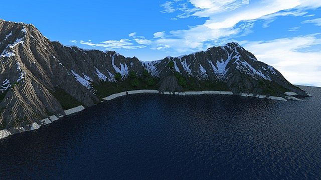 Super Realistic Mountainzzz!! Minecraft Map