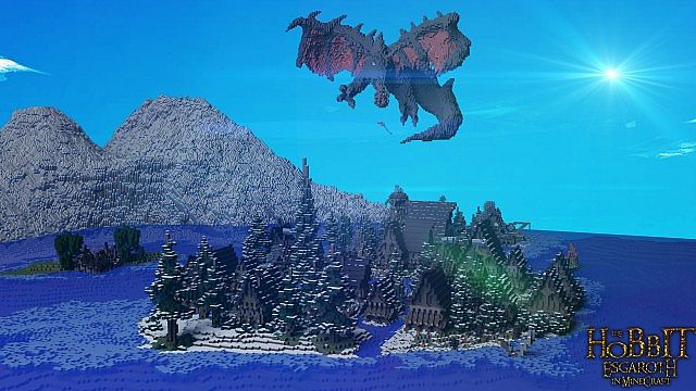 The Hobbit "Esgaroth" in Minecraft (Water city) (Cinematic + Download ...