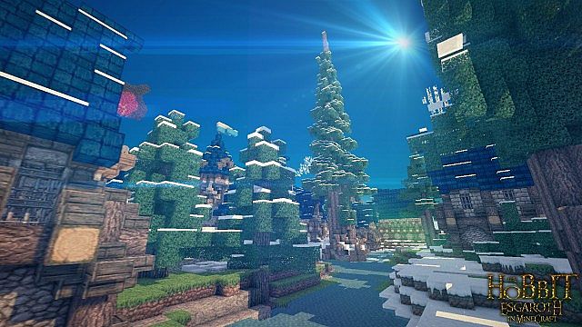 The Hobbit "Esgaroth" in Minecraft (Water city) (Cinematic + Download ...