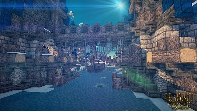 The Hobbit "Esgaroth" in Minecraft (Water city) (Cinematic + Download ...