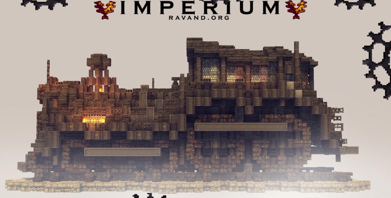Steam Punk Train - ImperiumMC Minecraft Map