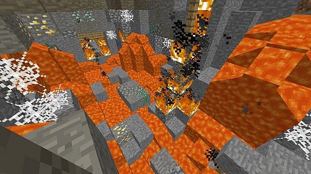 -=Lava Caverns=- Parkour Map Minecraft Map