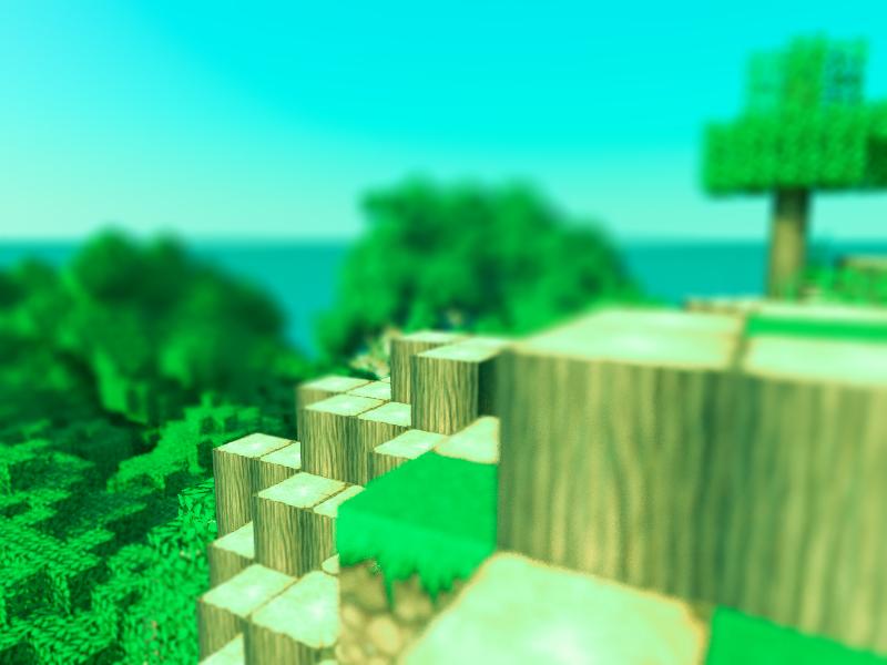 [Map] Outlandia — desert island with buildings Minecraft Map