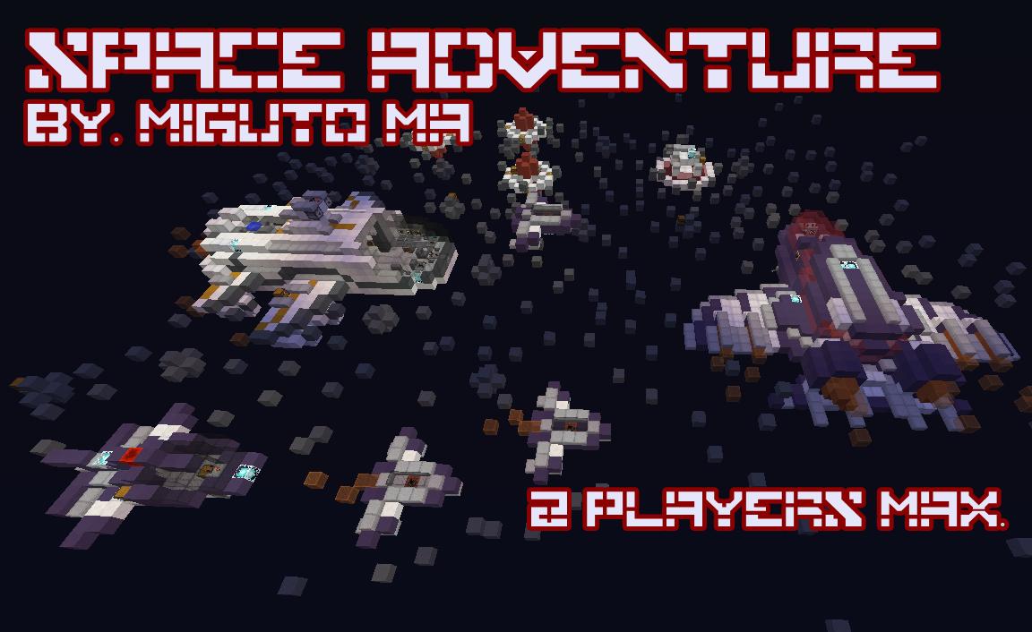 SPACE ADVENTURE : a small adventur and parkour map Minecraft Map
