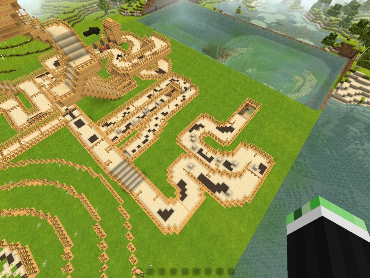Horse Racetrack Update 1 Minecraft Map