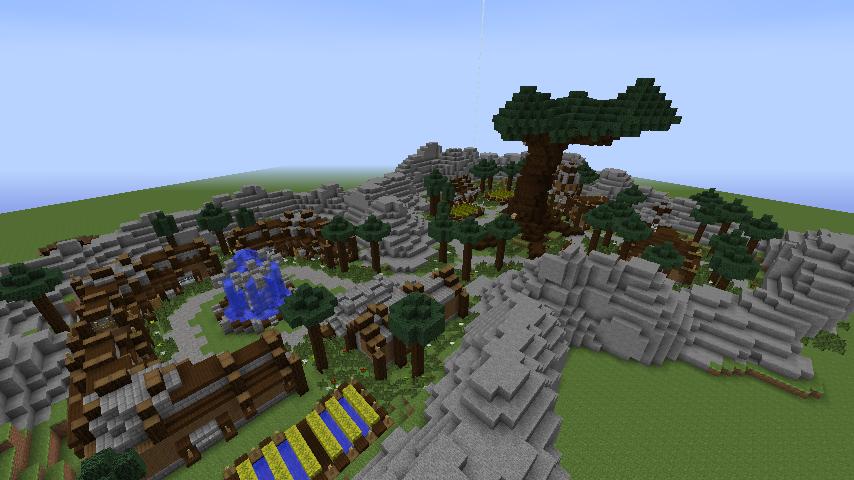 Build Throwback! My Old builds! Minecraft Map