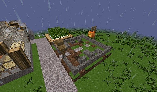 BIP Plains Village display world save. Minecraft Map