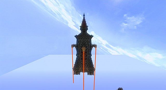 Dragon tower Minecraft Map