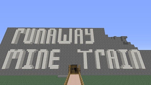 Runaway Mine-Train! Minecraft Map