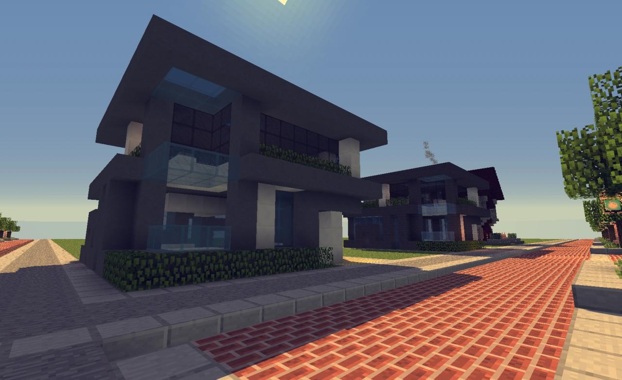 Modern Cube House Minecraft Map