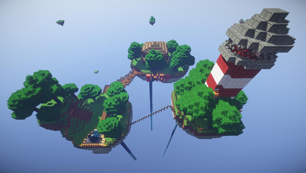 Sky Dock - Skyblock - Spawn Hub Minecraft Map