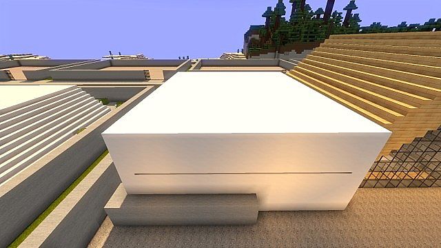 Minimal/A-frame Home | Collab | Concept | Slant Minecraft Map