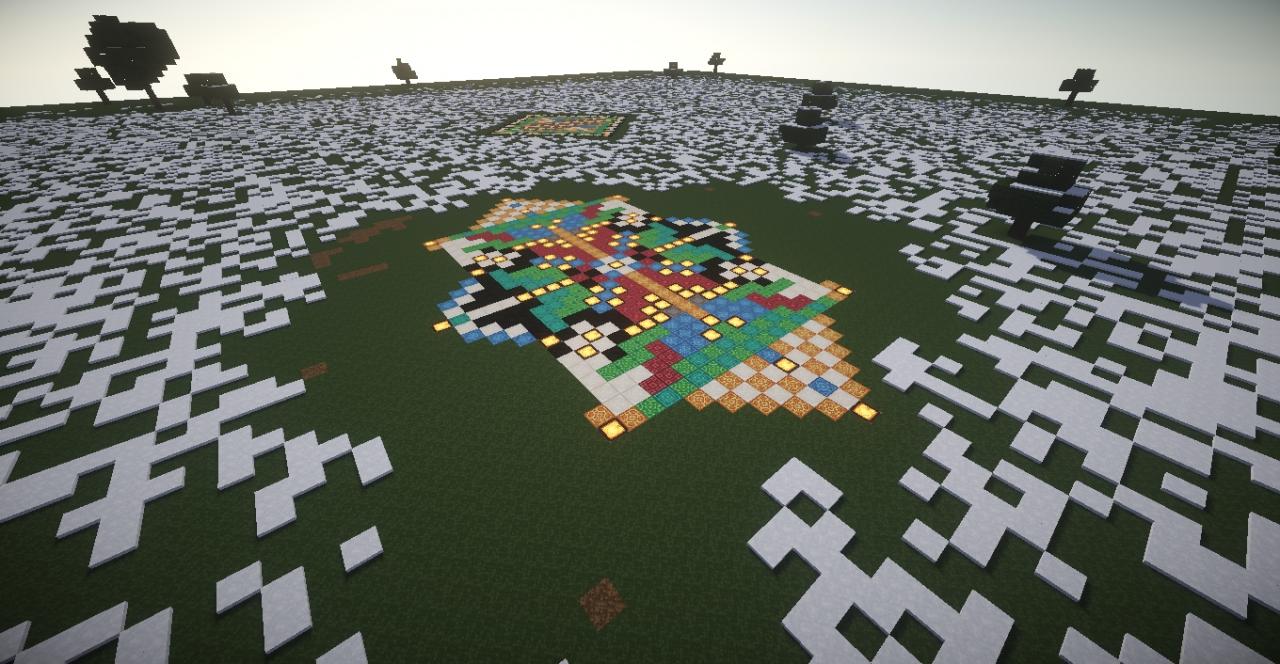 Another Complex Pattern Minecraft Map