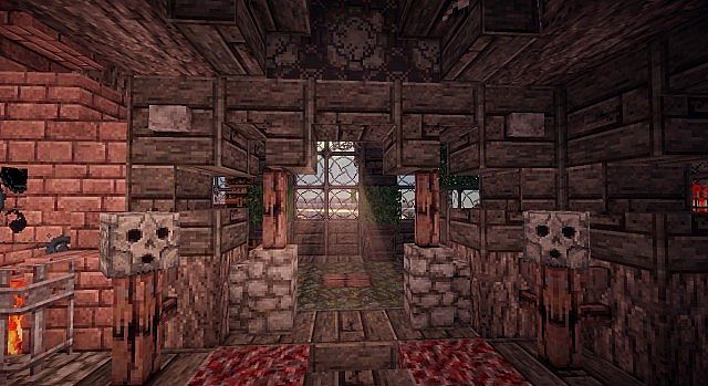 Rustic/Gothic Manor Minecraft Map