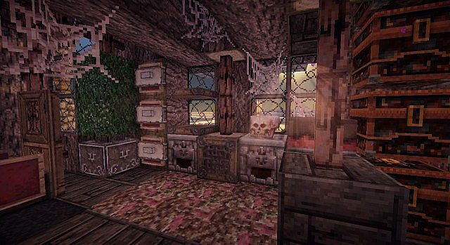 Rustic/Gothic Manor Minecraft Map