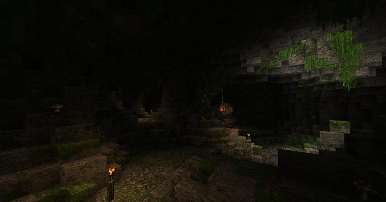 Scarlett's Grotto. Minecraft Map