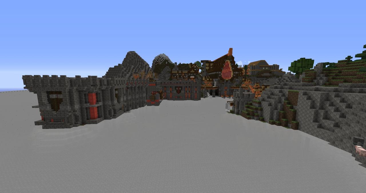 MMO Questing Country Build Minecraft Map