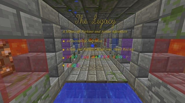 The Legacy Parkour/Action Map- Demo Minecraft Map