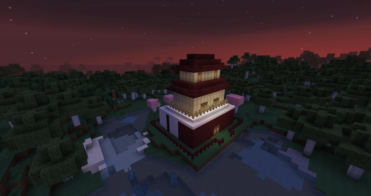 Zen temple Minecraft Map
