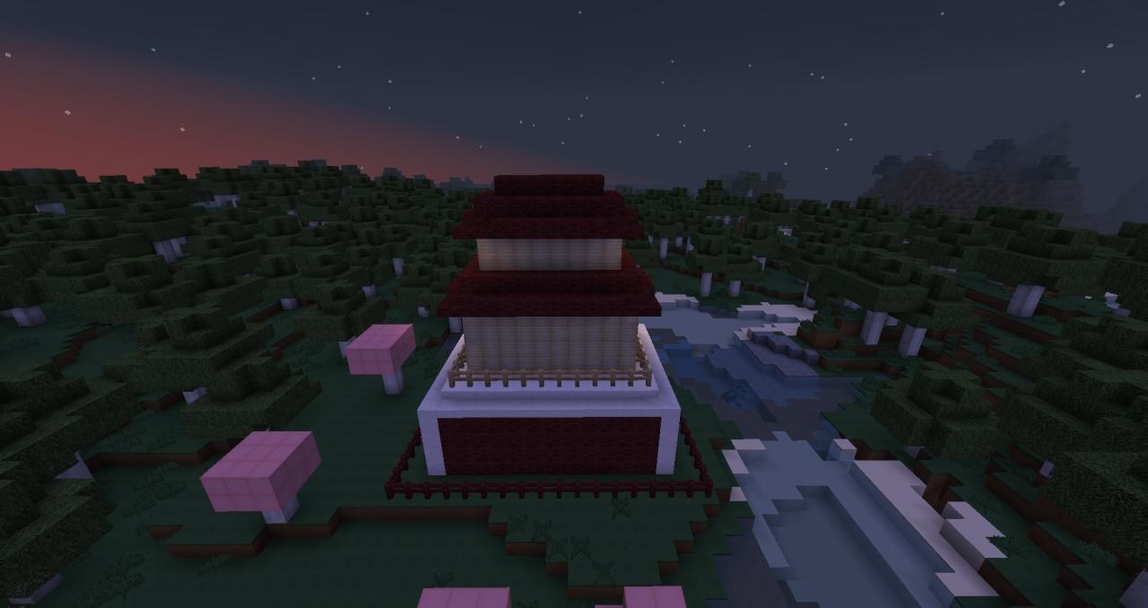 Zen temple Minecraft Map