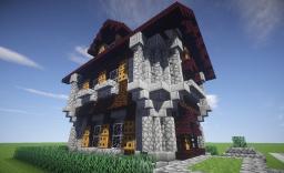 Modern Cube House Minecraft Map