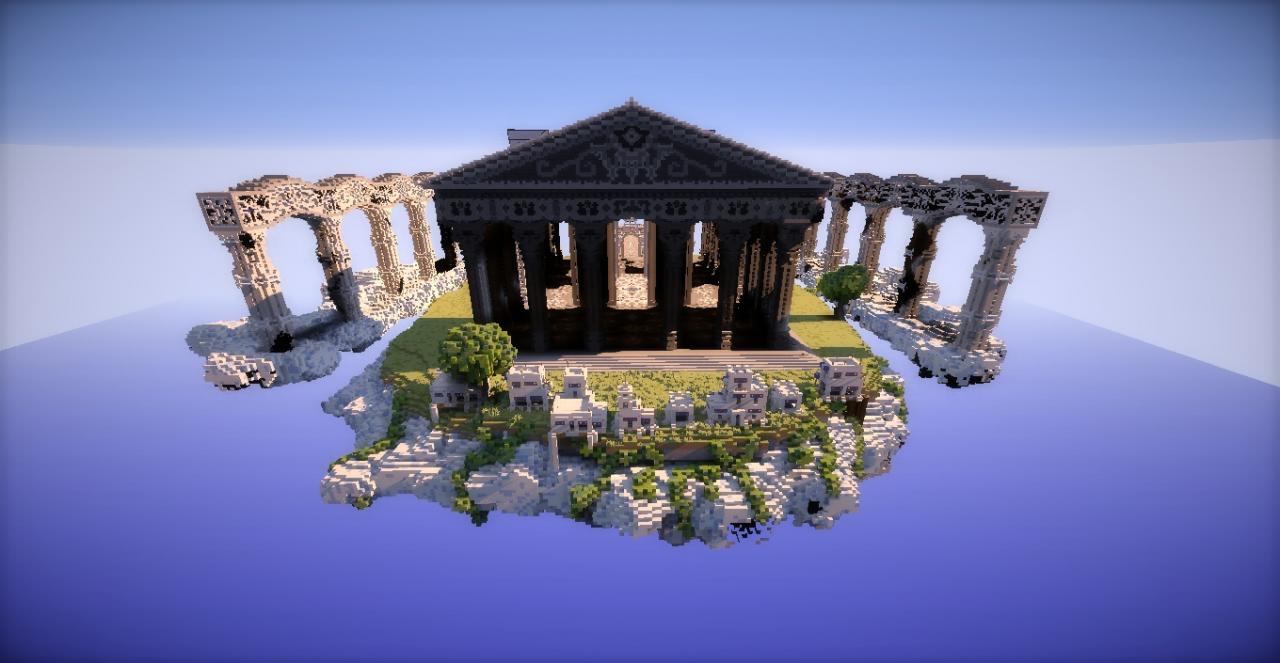Greek Palace Minecraft Map