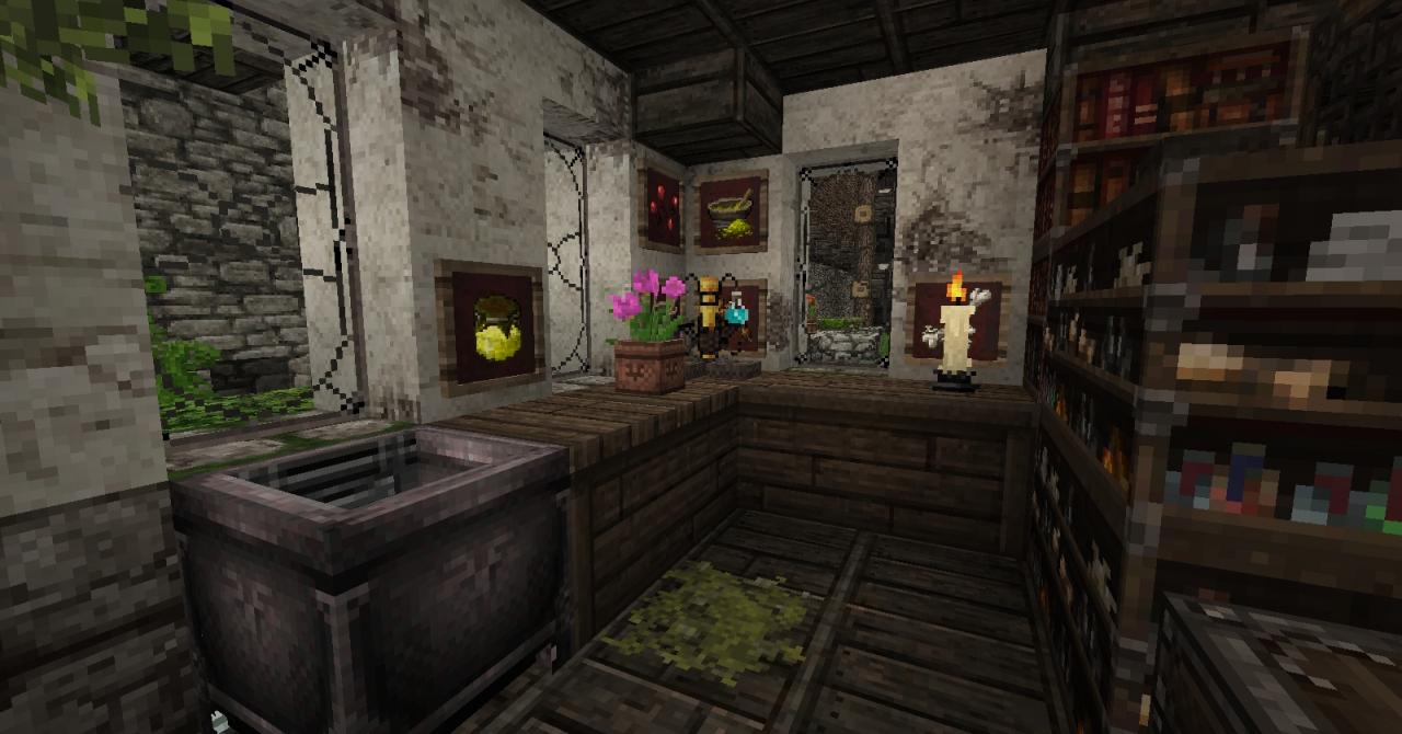 Human Style Fortune Teller. Minecraft Map