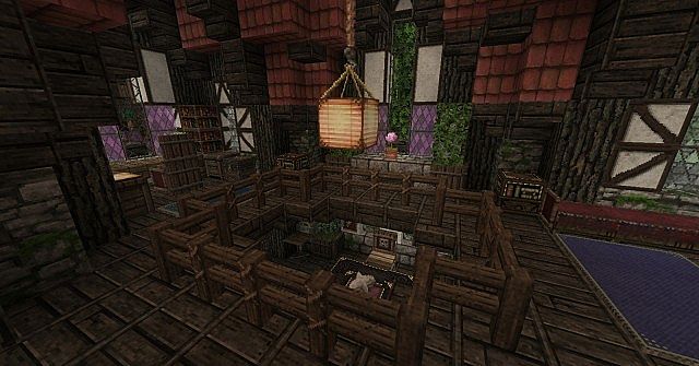 Human Style Fortune Teller. Minecraft Map